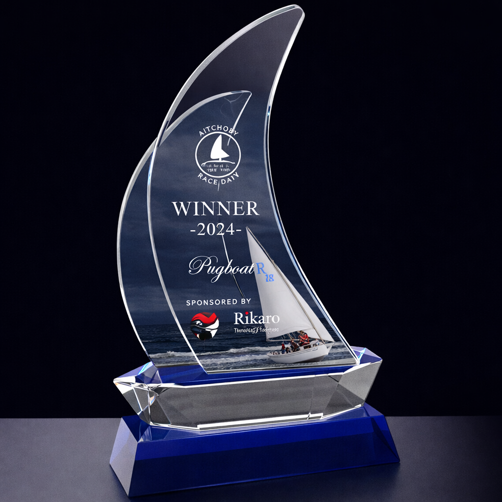 Buy Yacht Crystal Award Online – Rikaro