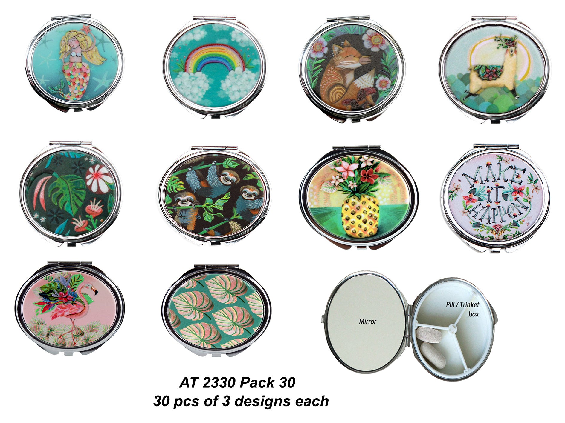 Pill Box Super Pack 30pcs. – Rikaro