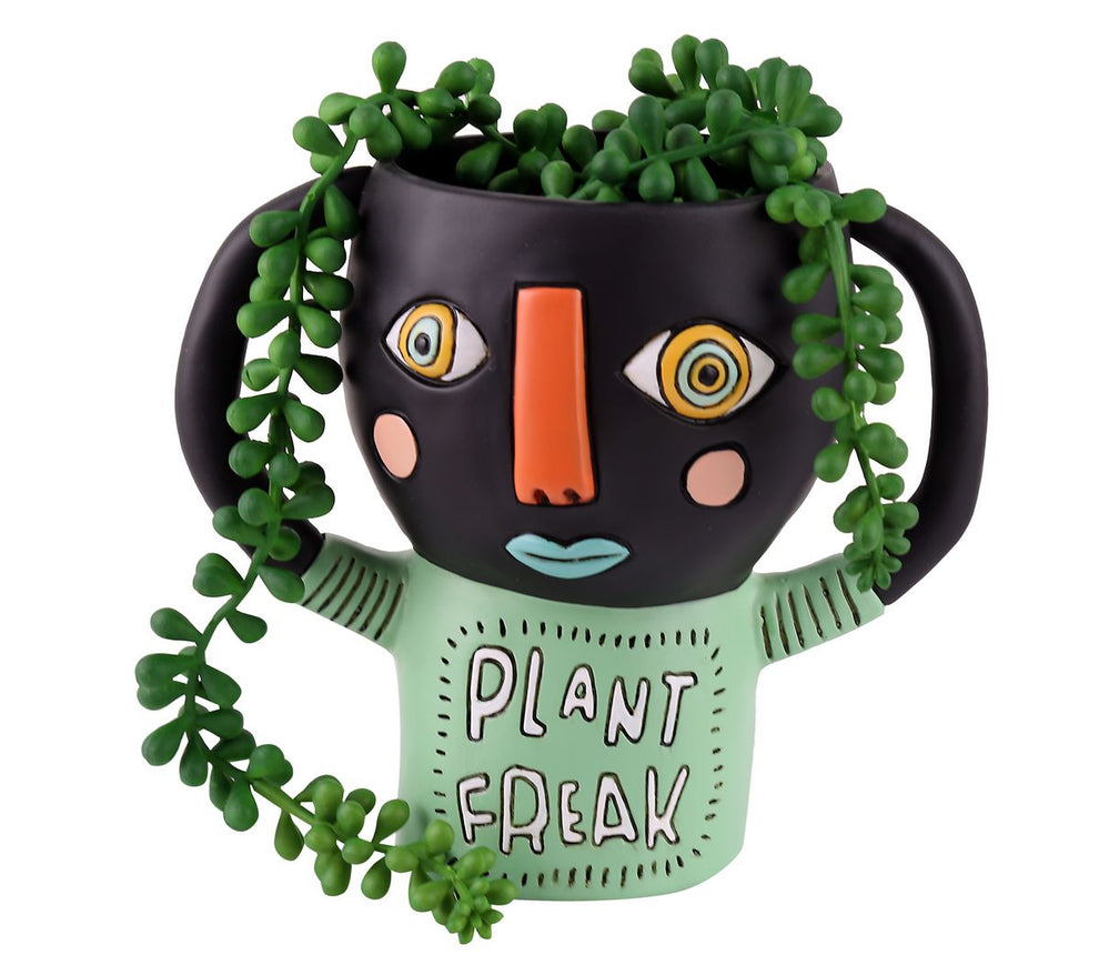 Plant Freak Black Planter – Rikaro