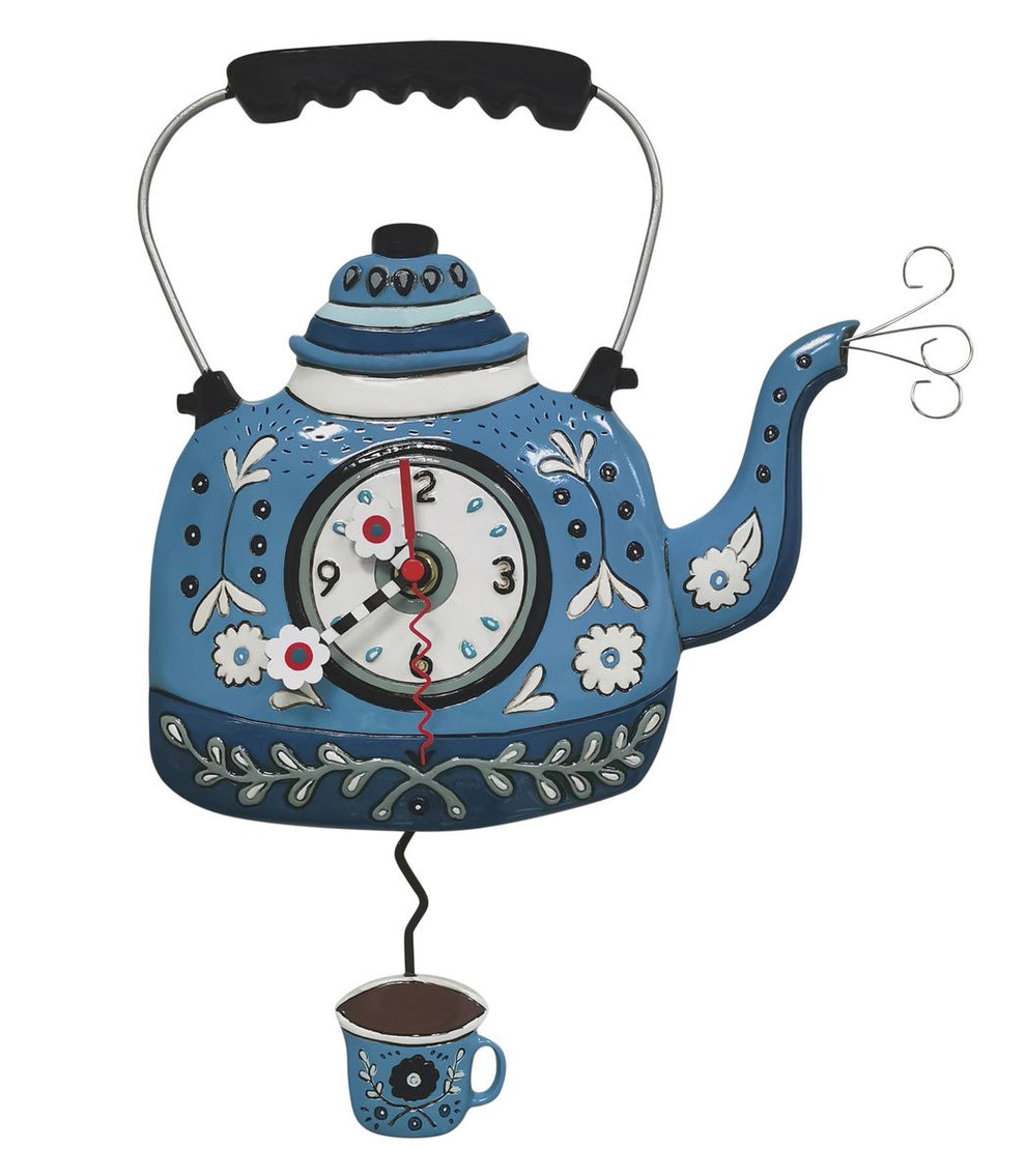 Buy Kettle Blue Clock Online – Rikaro